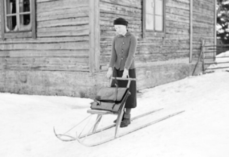 Experience Nordic Fun with Kicksledding and Culture at Cleary Lake