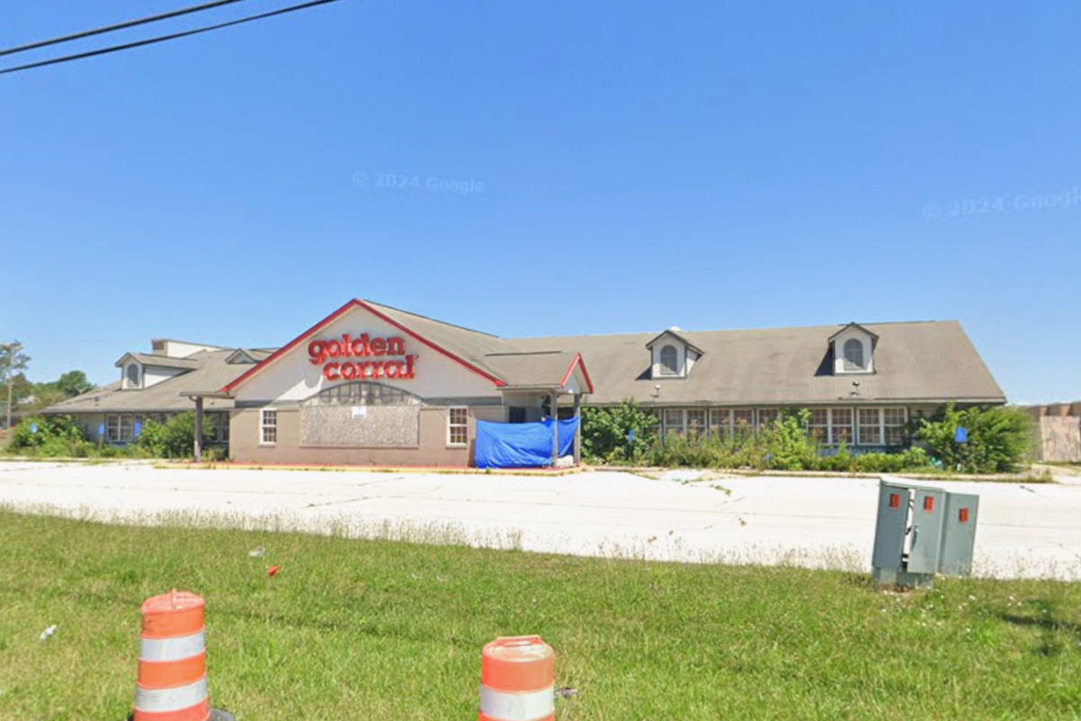 Former Golden Corral Engulfed in Flames on Indianapolis' East Side, No