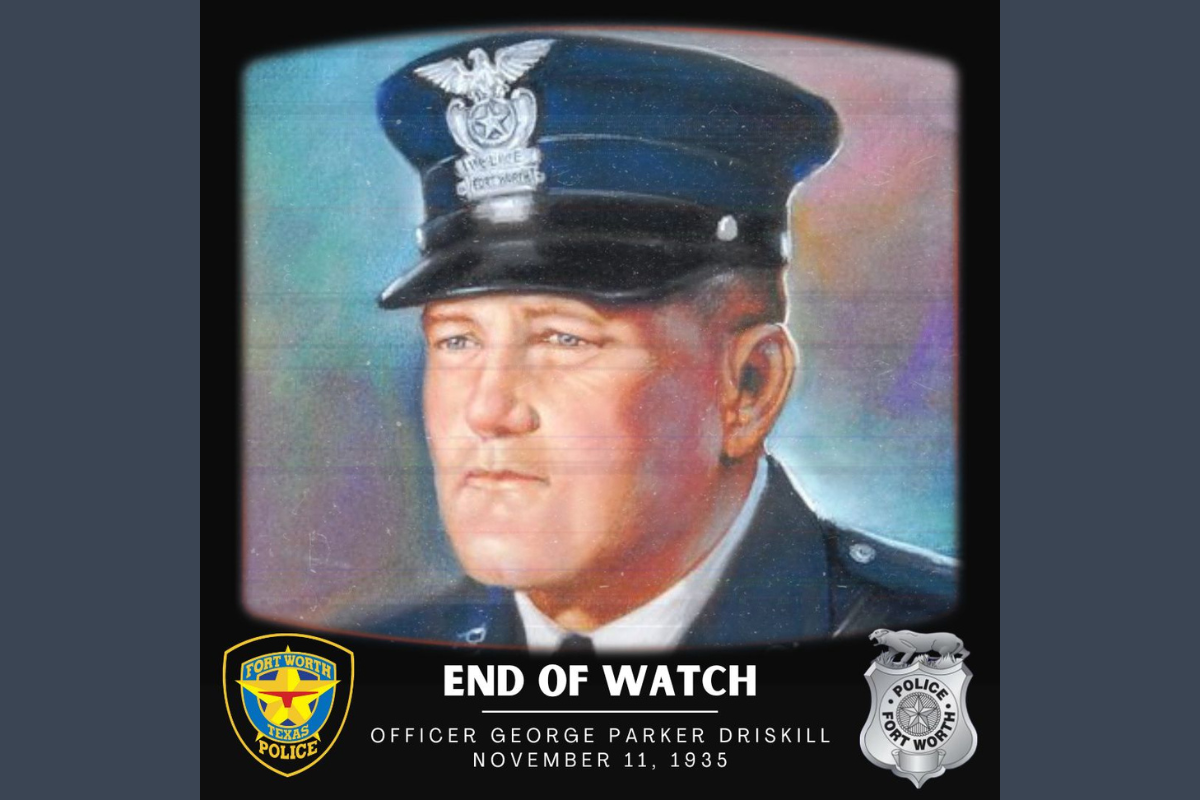 Fort Worth Police Department Remembers Fallen Officer George Parker
