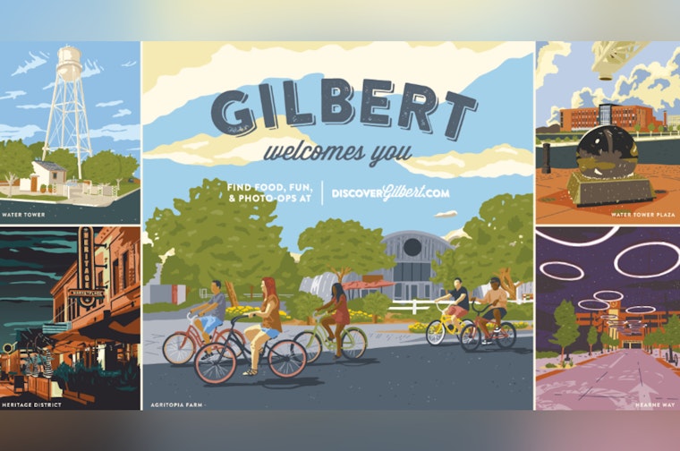 Gilbert Enchants Holiday-Goers with "Hello from the Heritage District"