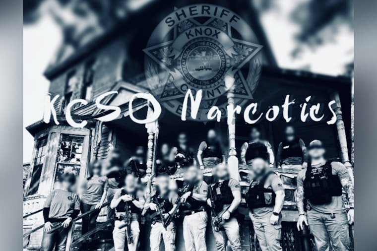 Knox County Sheriff's Office Celebrated with Top Narcotics Unit Award