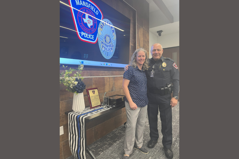 Mansfield Police Department Celebrates Detective Brandi Howard's