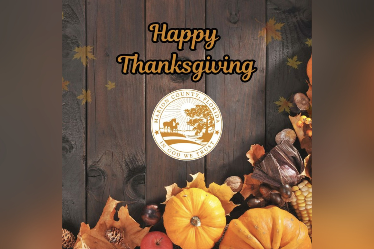 Marion County Announces Thanksgiving Holiday Closures for Key Services