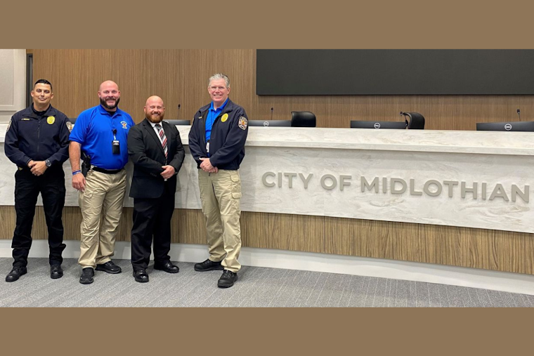 Midlothian Police Department Welcomes Former UT Arlington Officer to