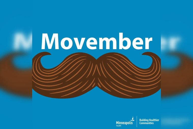 Minneapolis Health Department Encourages Movember Participation to