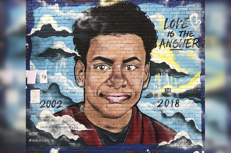 NYPD Honors Memory of Slain Teen Lesandro 'Junior' Guzman-Feliz on His