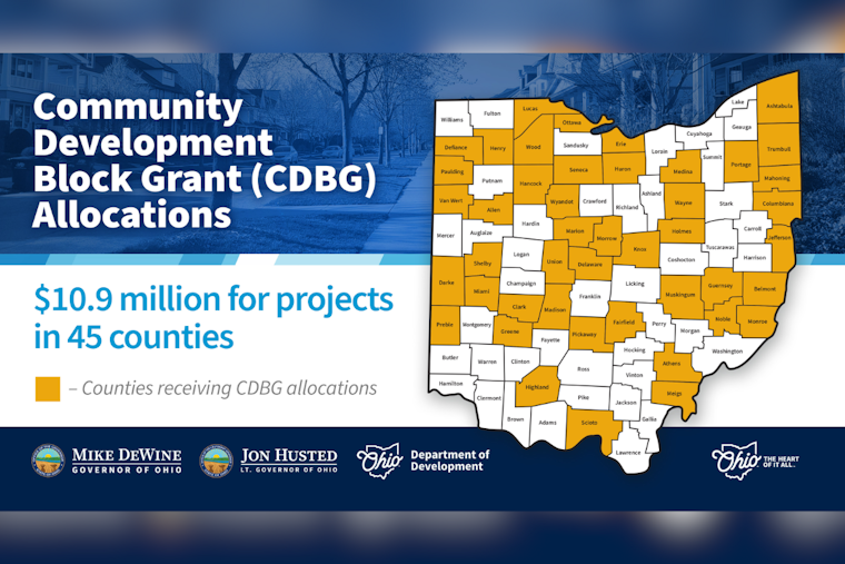 Ohio Invests $10.9M in Community Improvement: 49 Towns to Enhance