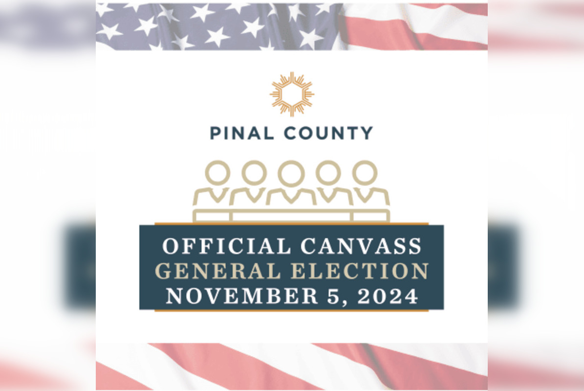 Pinal County Confirms Success of 2024 General Election with Over 74%