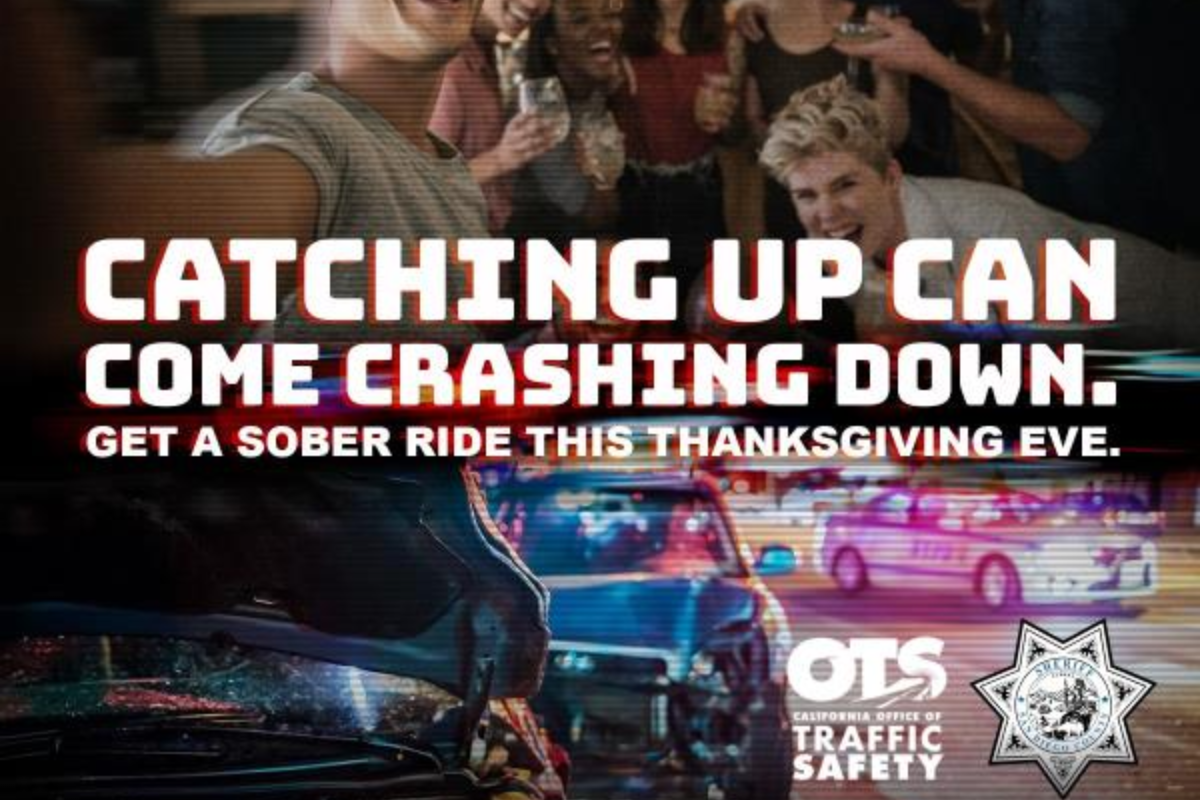 San Diego County Sheriff Intensifies DUI Patrols for Thanksgiving