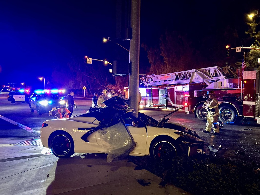 Serious Traffic Accident in Irvine Leads to Major Car Damage and