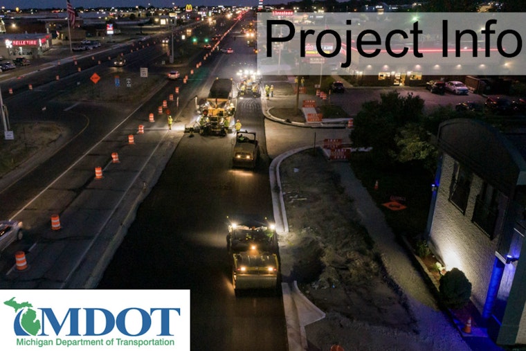 Southfield's First Diverging Diamond Interchange at Telegraph and