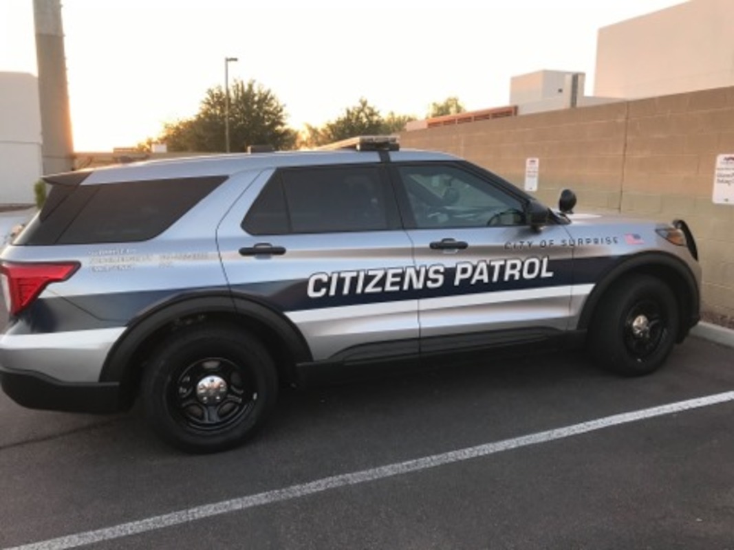 Surprise Police Citizen Patrol Honored with Prestigious International