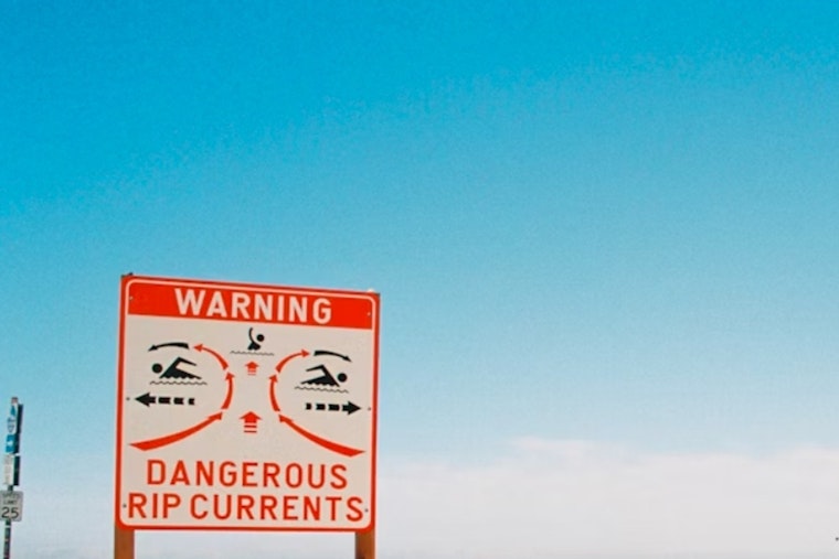 Tampa Bay Area Under High Rip Current Risk Warning as NWS Advises