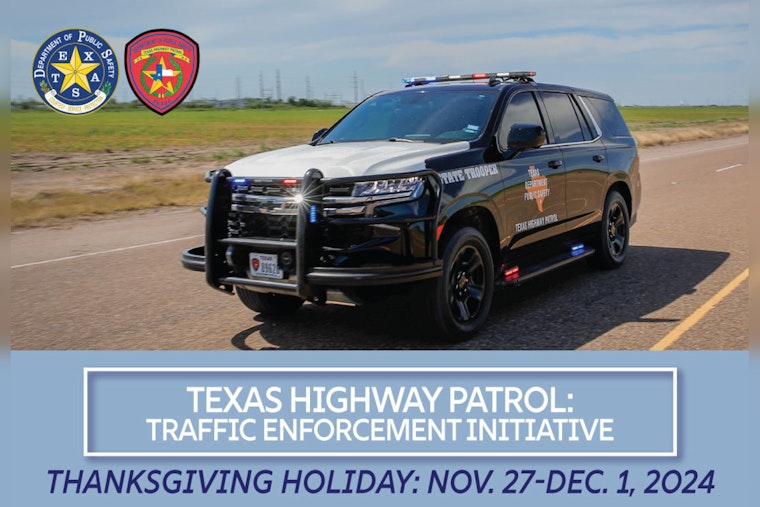 Texas DPS Ramps Up Traffic Enforcement for Thanksgiving, Joins