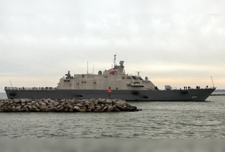 USS Beloit Joins U.S. Navy Fleet at Commissioning Ceremony in
