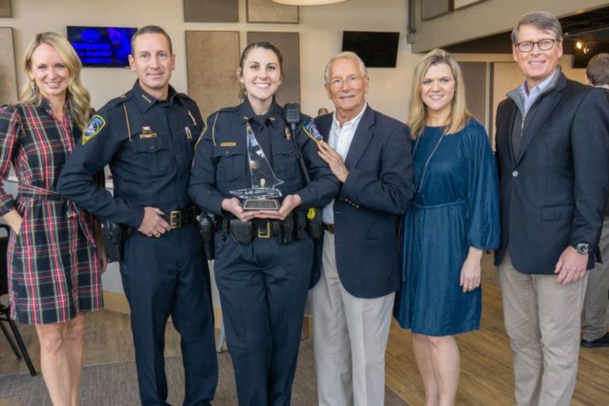 Acworth Police Corporal Tamara Severtson Honored as Citizen of the