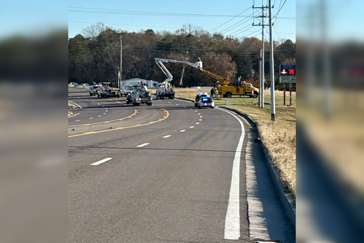 Andersonville Highway Reopens with Caution After Crash Downs Power