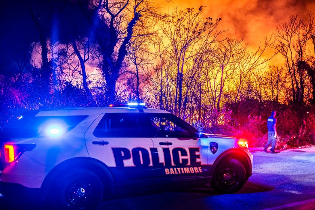 Baltimore's Camp Small Prevails Over Intense Blaze, Fire Crews Halt