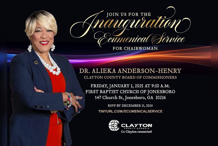 Clayton County to Celebrate Chairwoman Dr. Alieka Anderson-Henry with