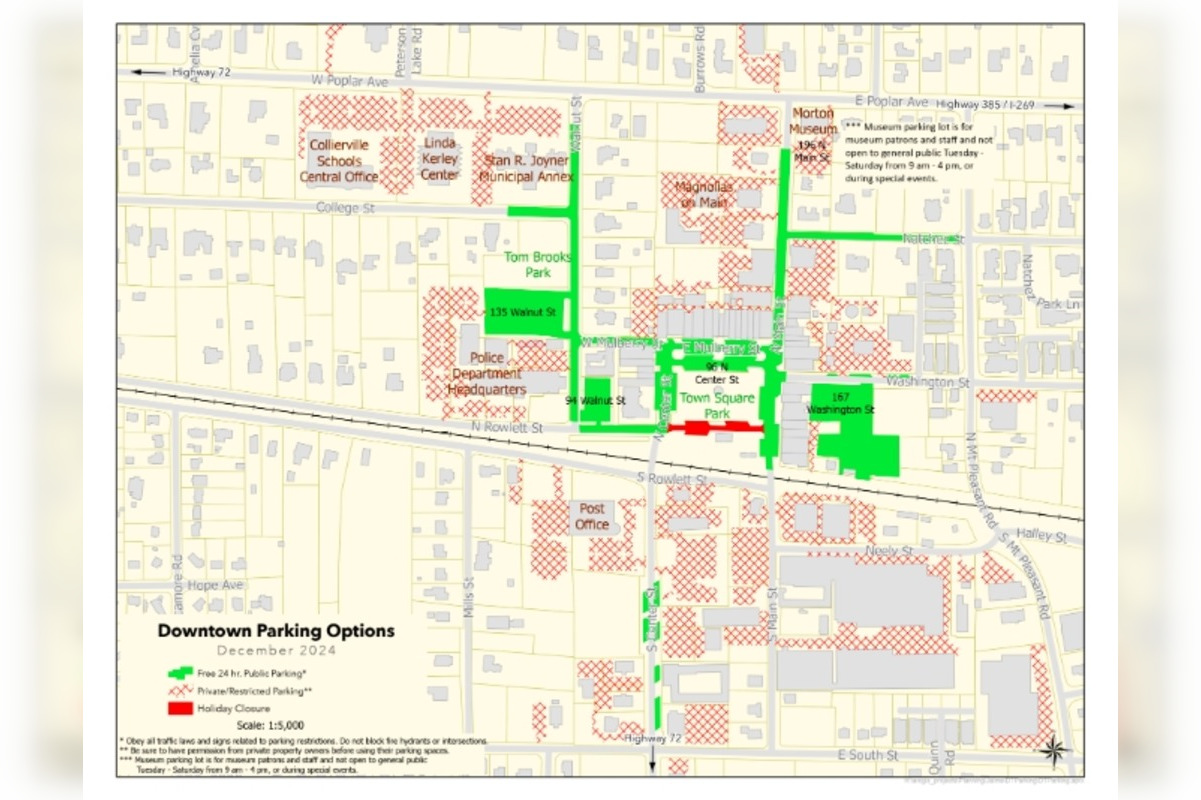 Collierville Enhances Holiday Safety by Pedestrianizing Section of