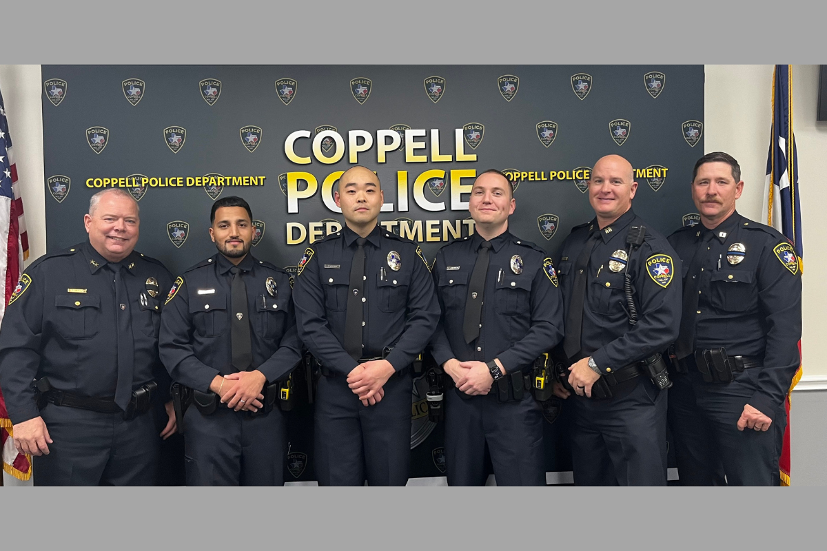 Coppell Police Force Welcomes Trio of New Officers After Graduation
