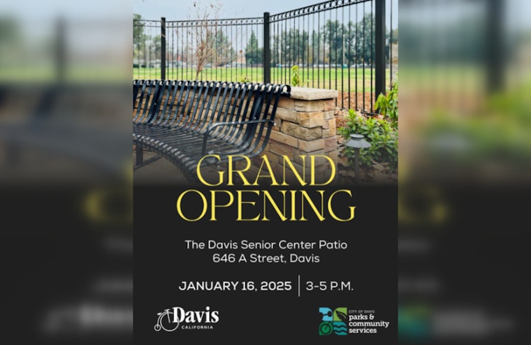 Davis Senior Center Unveils New Patio Space with Grand Opening Event