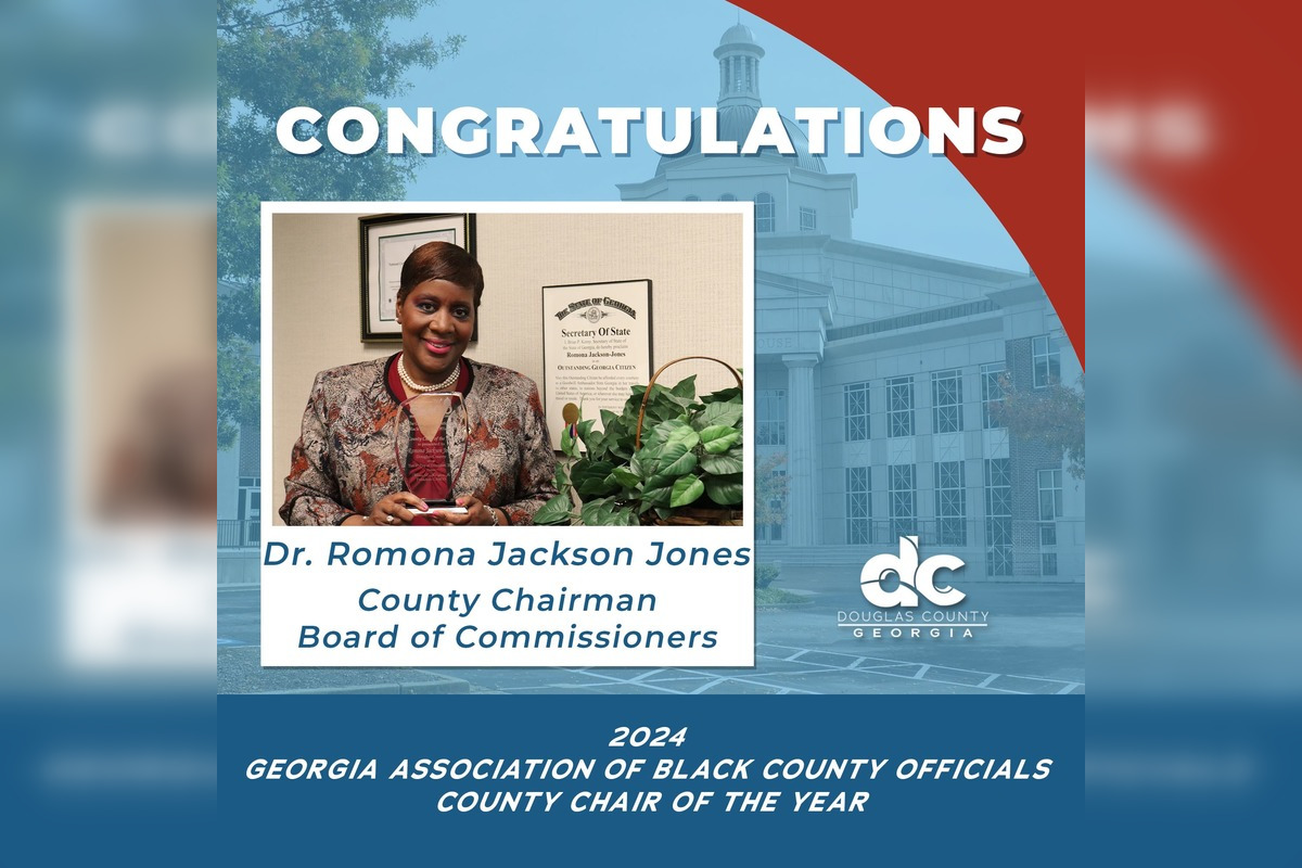 Douglas County's Dr. Romona Jackson Jones Honored as County Chair of