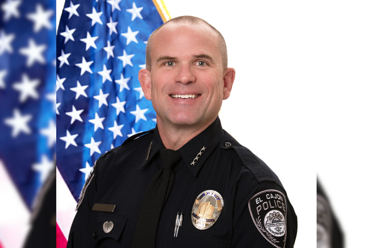 El Cajon Native Captain Jeremiah Larson Elevated to Chief of Police