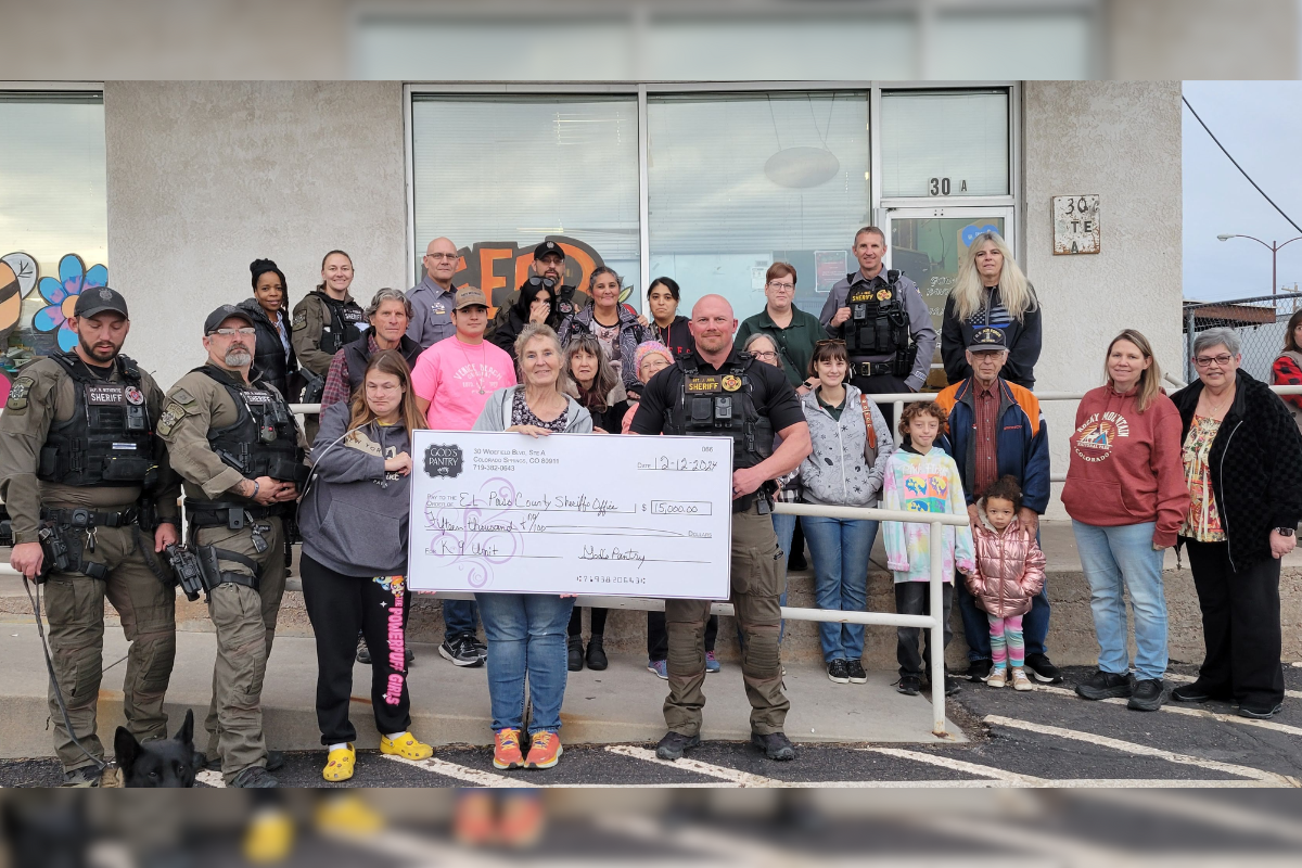 El Paso County Sheriff's K9 Unit Honors Late K9 Jinx with $15K