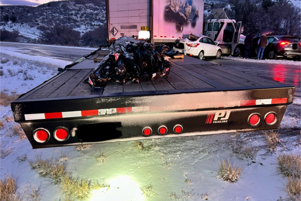 Fatal Collision on Icy Utah Interstate Claims One Life, Injures