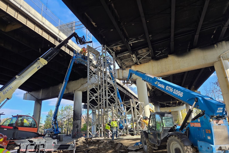 Fierce Fire Under Daniel Carter Beard Bridge Disrupts I-471 Traffic,