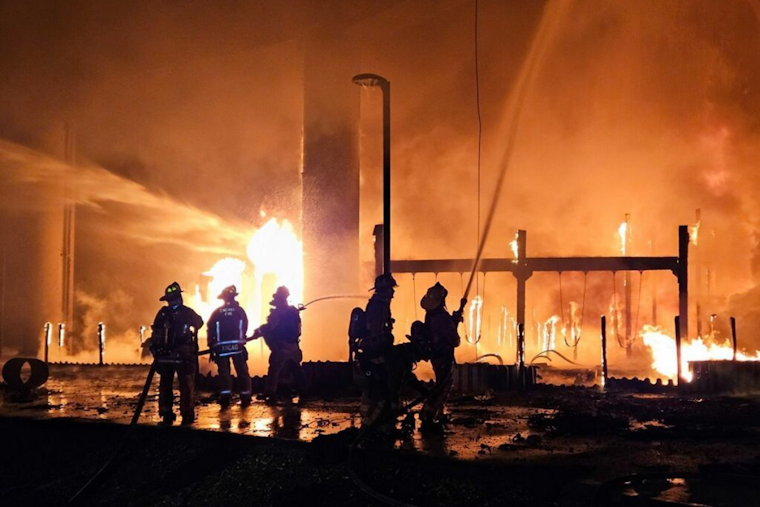 UPDATE: Fire Under Daniel Carter Beard Bridge Closes I-471 Southbound,