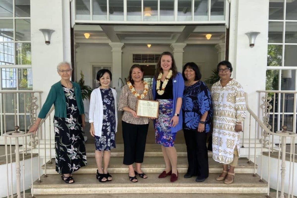 Hawaii's First Lady Jaime Kanani Green Named Global Women Peace