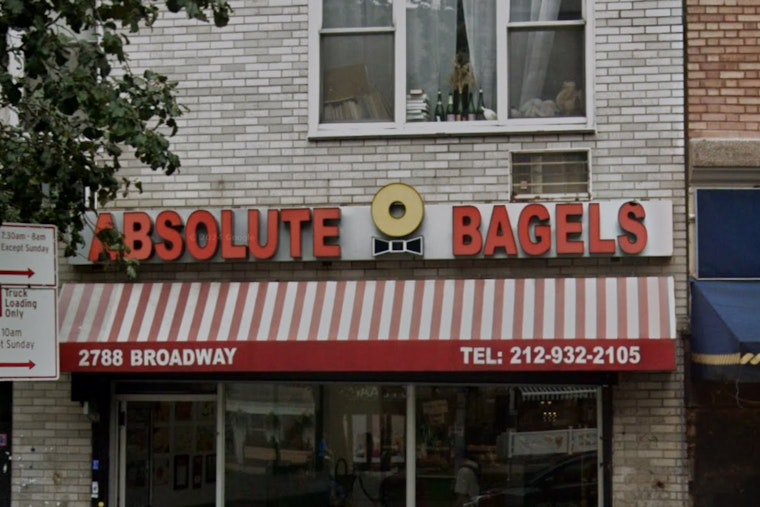 Iconic Upper West Side Bagel Shop Absolute Bagels Closes Amid Health