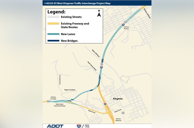 Kingman's $106 Million I-40/US 93 Interchange Project Aims to