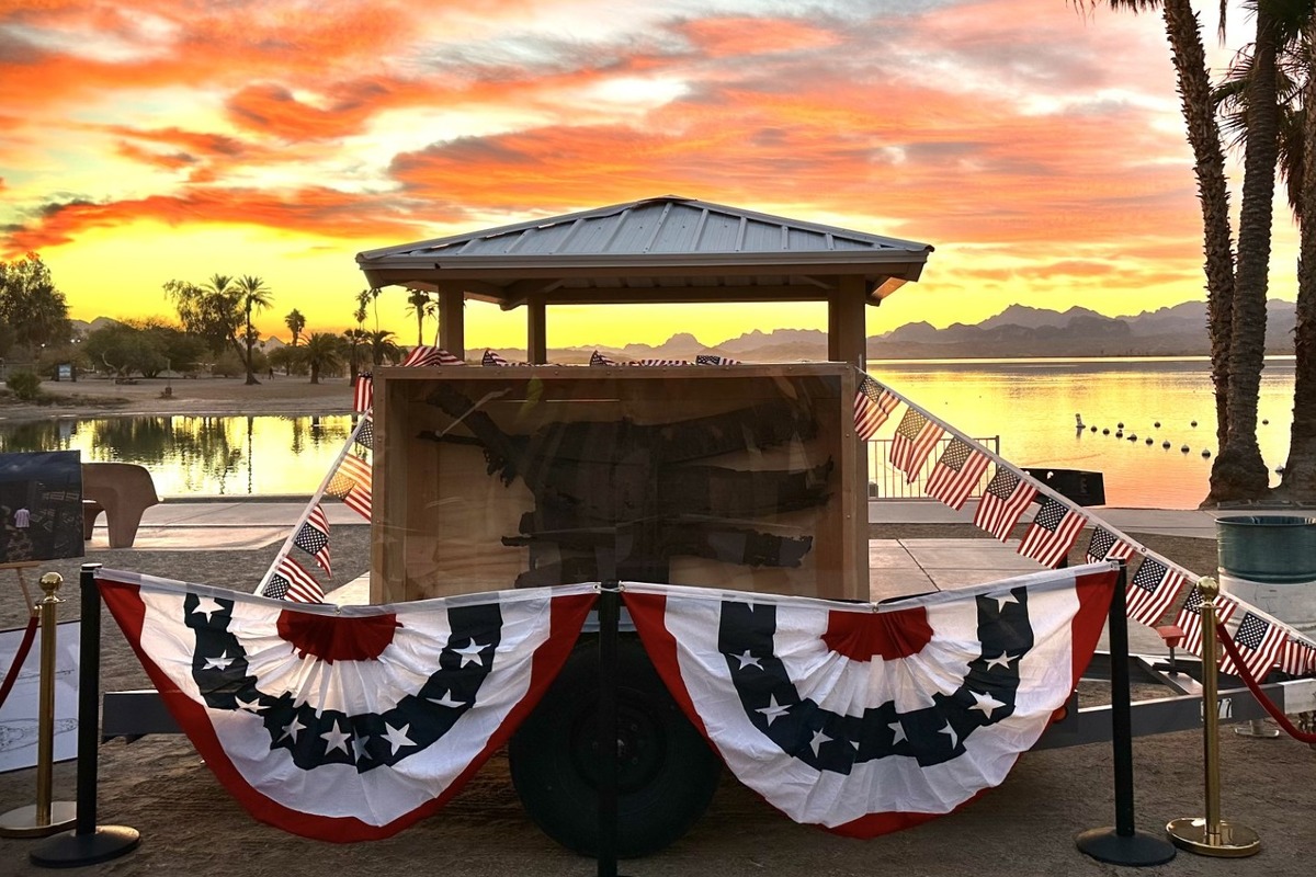 Lake Havasu City Commemorates Pearl Harbor with USS Arizona Relic