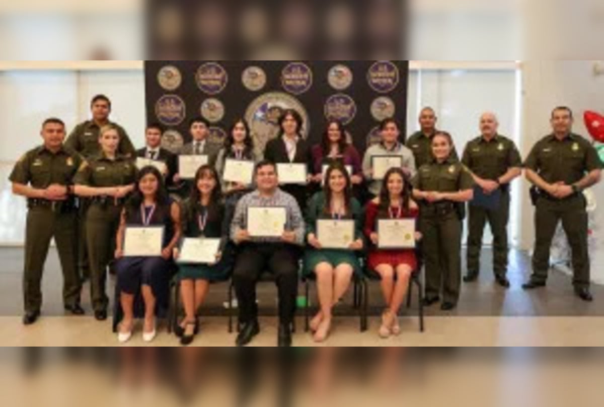 Laredo Sector Border Patrol Celebrates Academic Stars with December's
