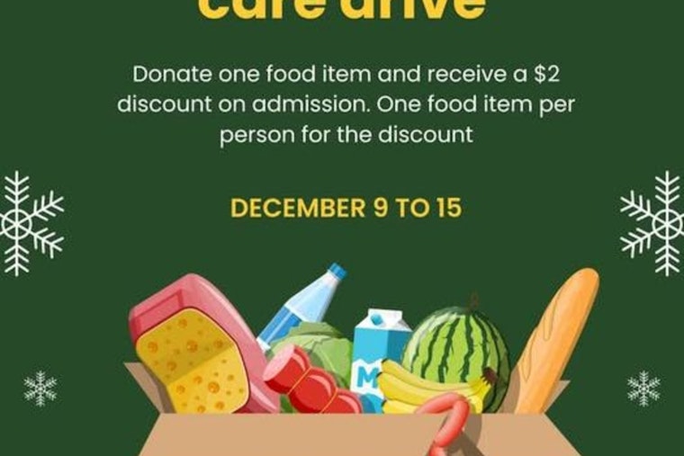 Maple Grove Community Center Hosts Donation Drive with Admission