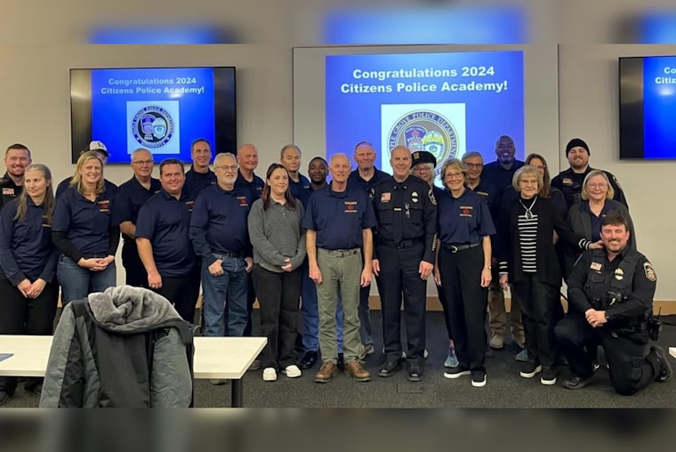 Maple Grove Police Celebrate Graduates of Citizens Police Academy,