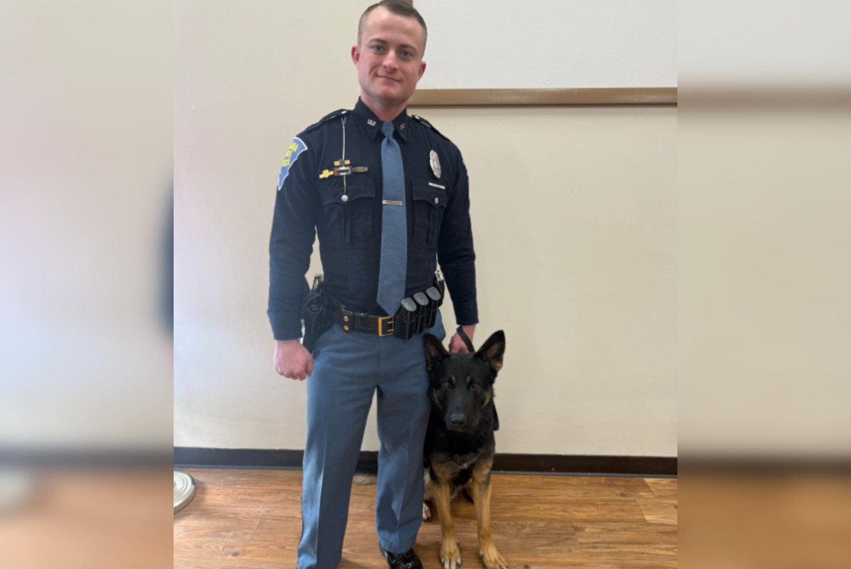 New K-9 Officer Bandit Joins Indiana State Police Toll Road Post,