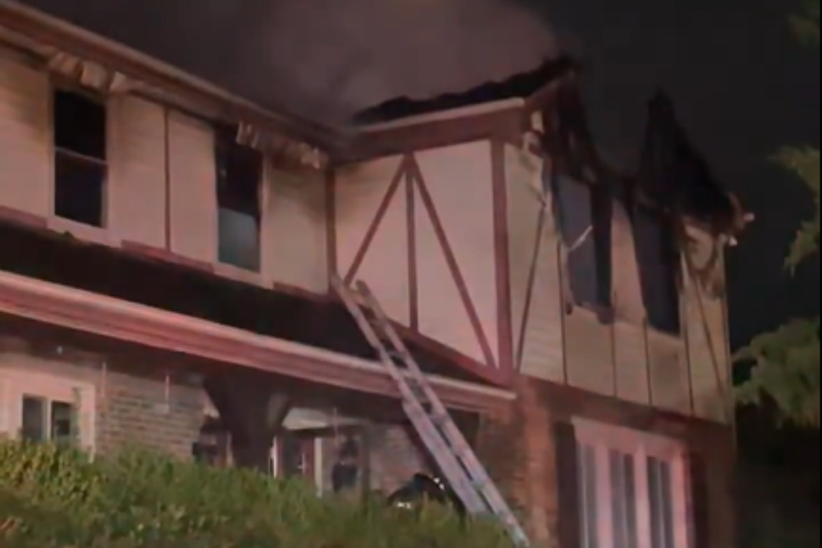 One in Critical Condition After Being Rescued from Blazing House Fire