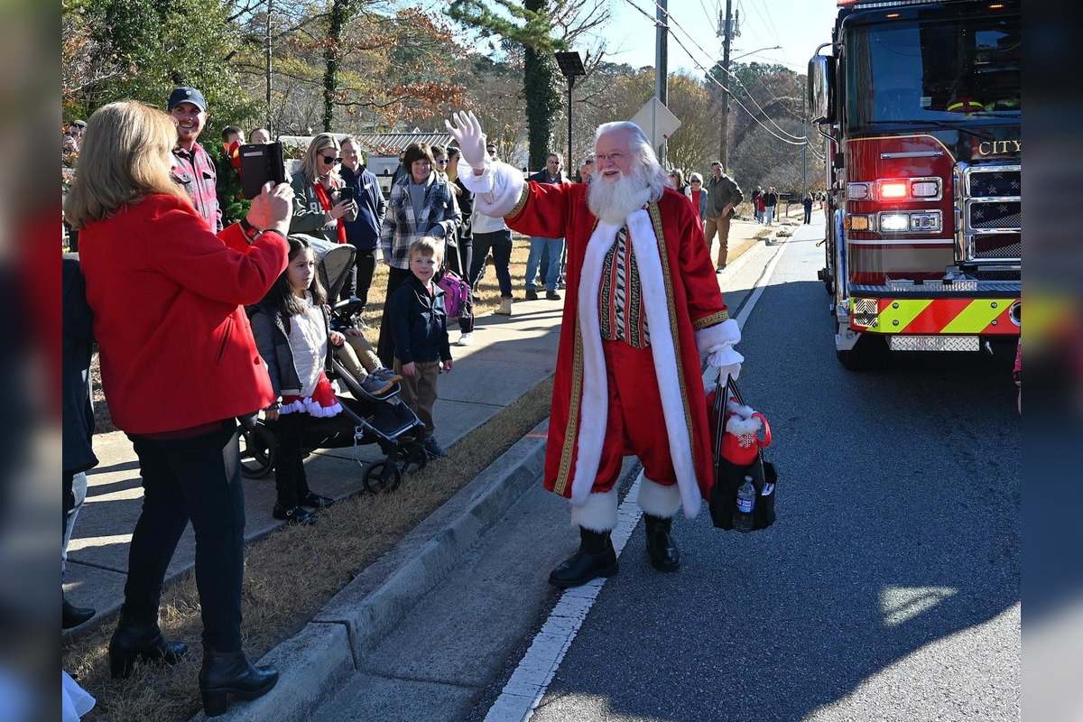 Santa and Seasonal Cheer Sweep Through Milton at Annual Christmas in