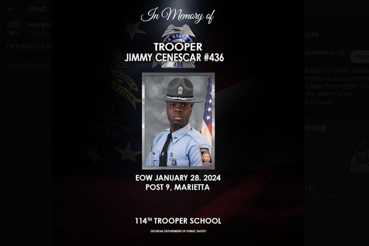 Atlanta Mourns Death of Georgia State Patrol Trooper in Tragic Vehicle