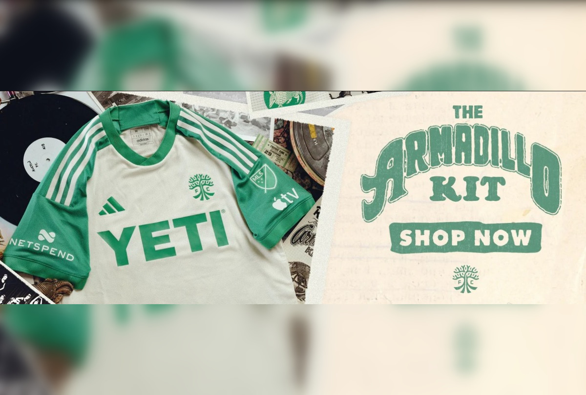 Austin FC Unveils 'Armadillo Kit,' Honoring Music History of Texas's