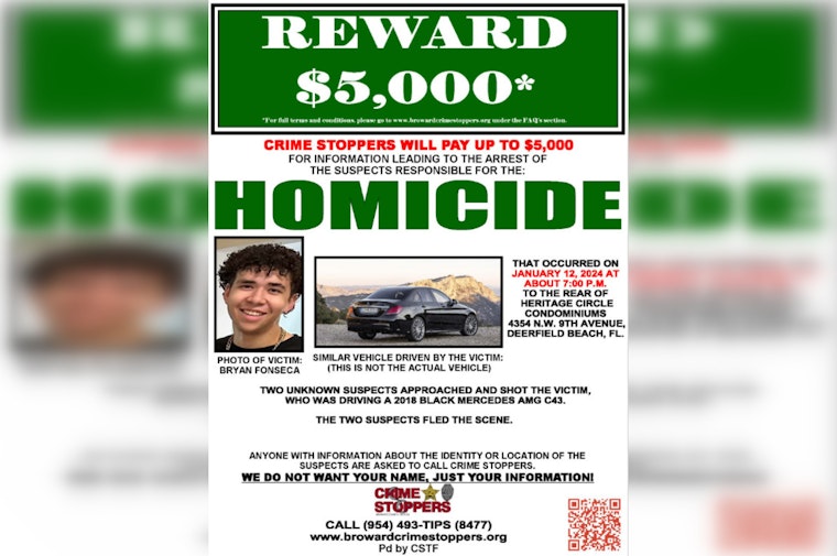 Authorities Seek Public's Help in Deerfield Beach Shooting Death of