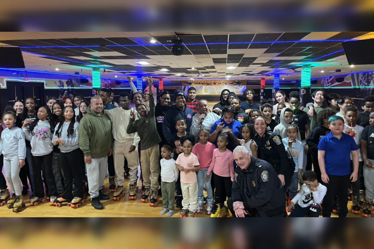 Boston Police Department Hosts Skating & Trivia Night to Celebrate