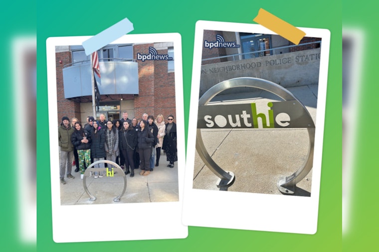 Boston's West Broadway Neighborhood Debuts Artistic Bike Racks by