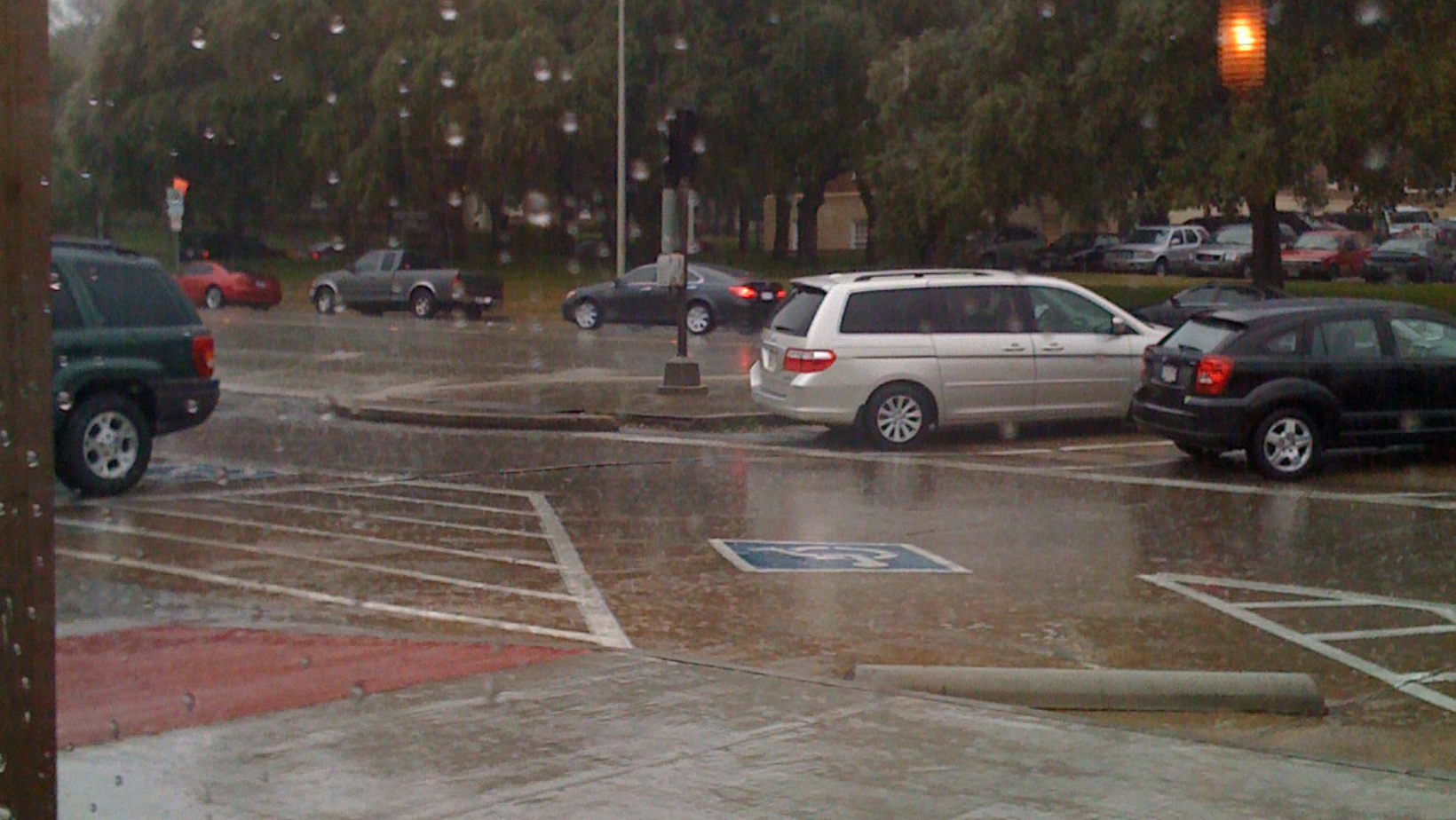 Dallas Grapples with Rain, Thunderstorms, and Blustery Conditions