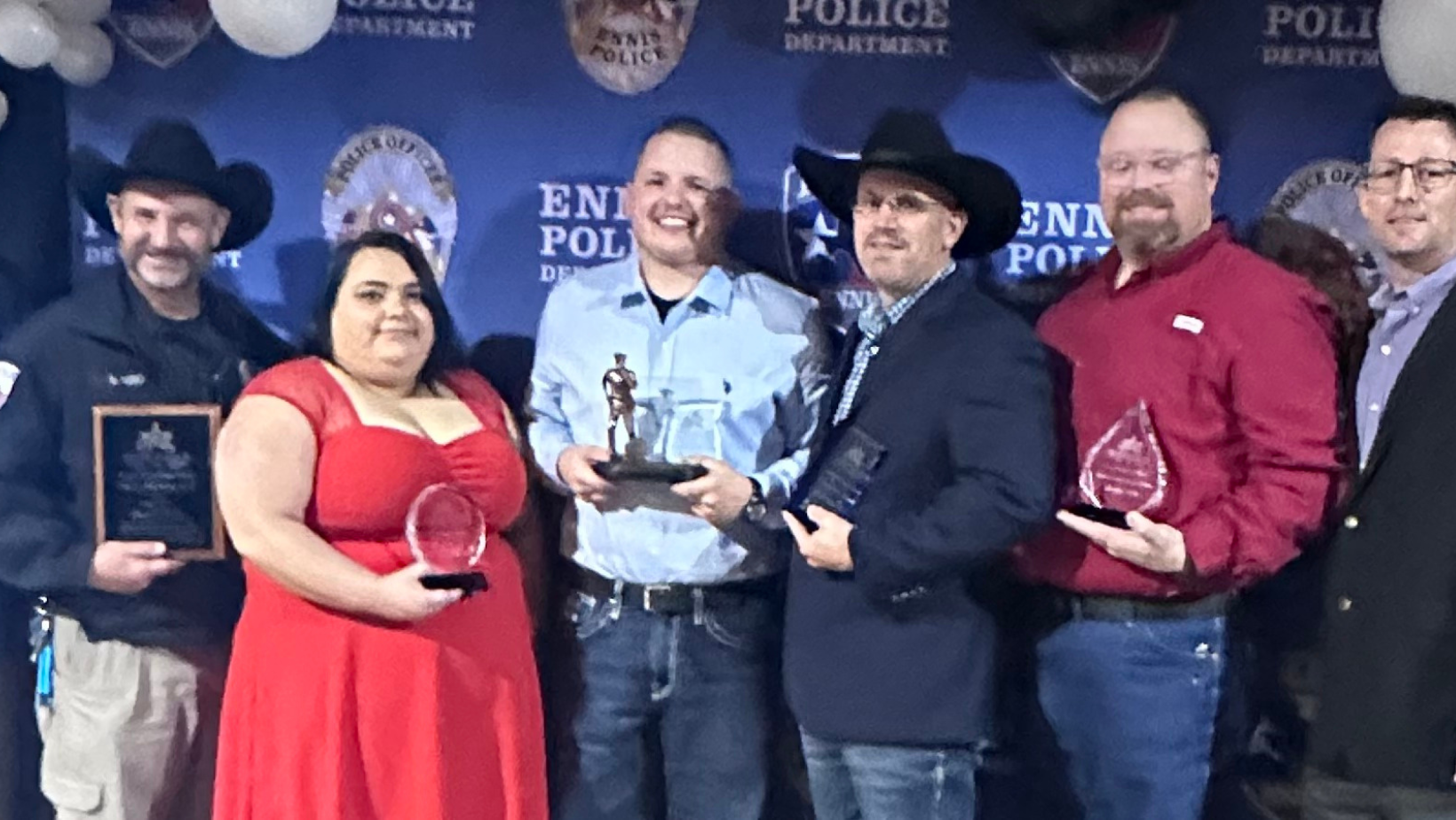 Ennis Police Department Celebrates Excellence with Annual Awards