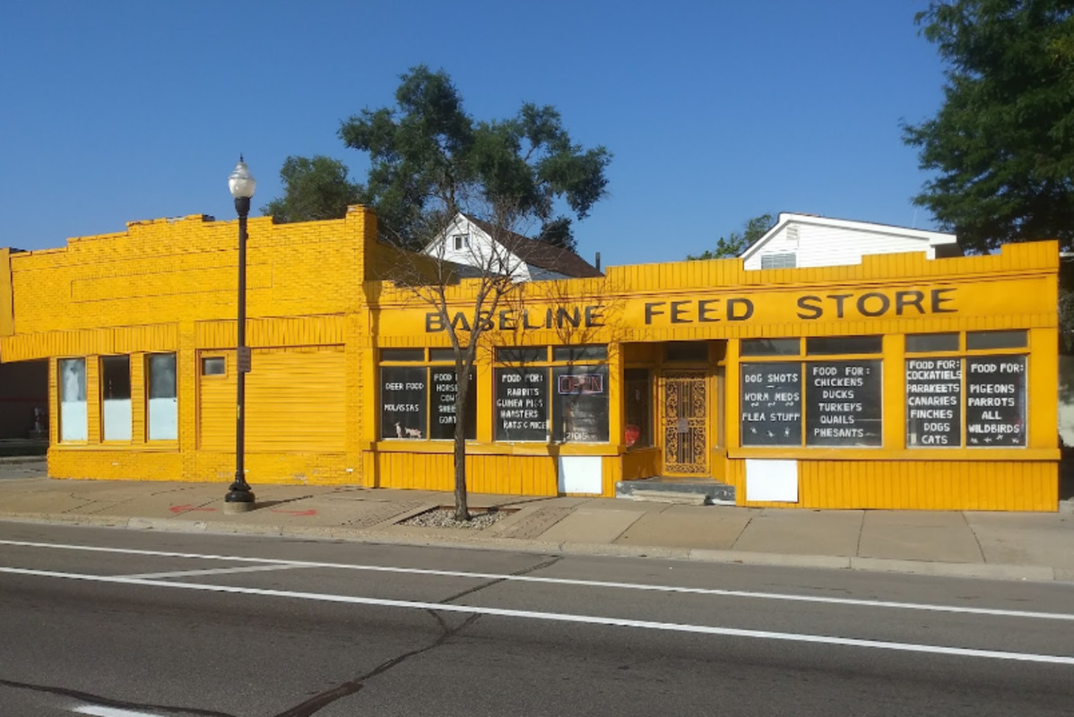 Excavator Topples During Demolition of Historic Warren Feed Store, No